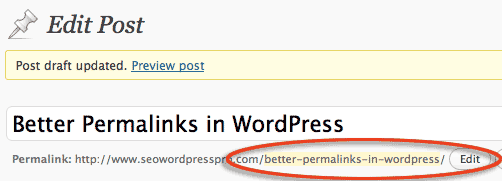 Best Way To Set URL Permalinks In WordPress And How To Edit Them Manually