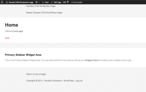 Creating a Genesis Child Theme from Scratch in Wordpress