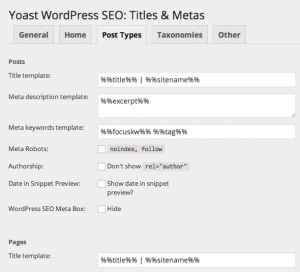Best WordPress Yoast SEO Settings for Yoast Plugin